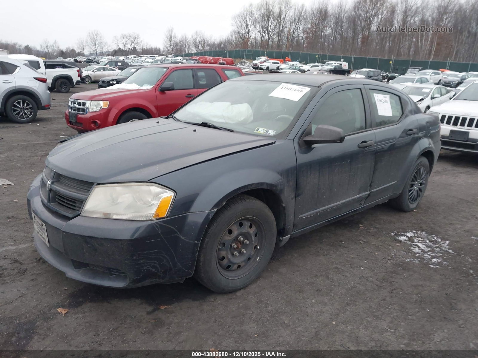 Price & History 2008 Dodge Avenger Se 2.4l I-4 Dohc, Vvt, 173hp vin ...