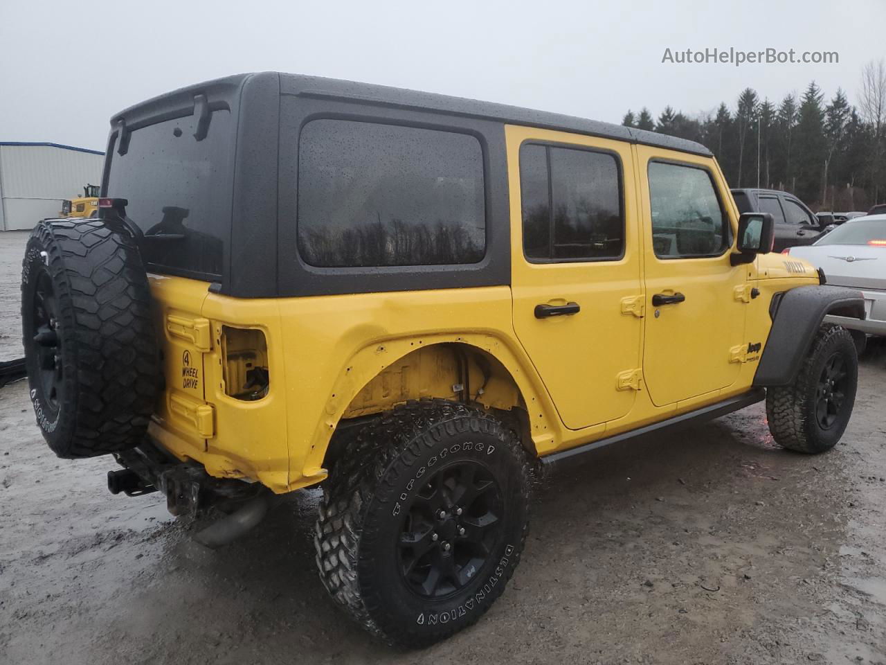 Price & History 2021 Jeep Wrangler Unlimited Sport 2.0l 4 vin ...