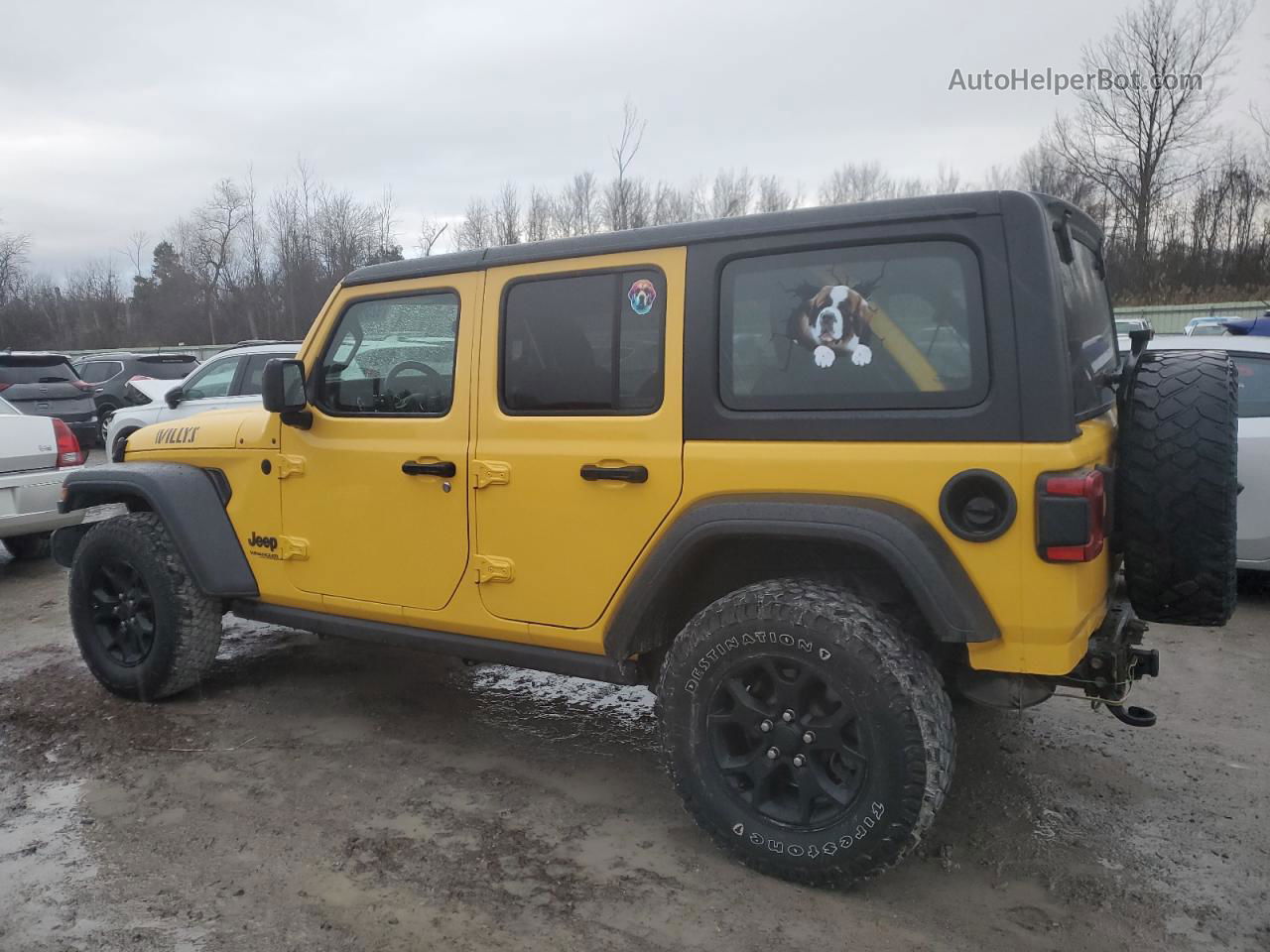 Price & History 2021 Jeep Wrangler Unlimited Sport 2.0l 4 vin ...