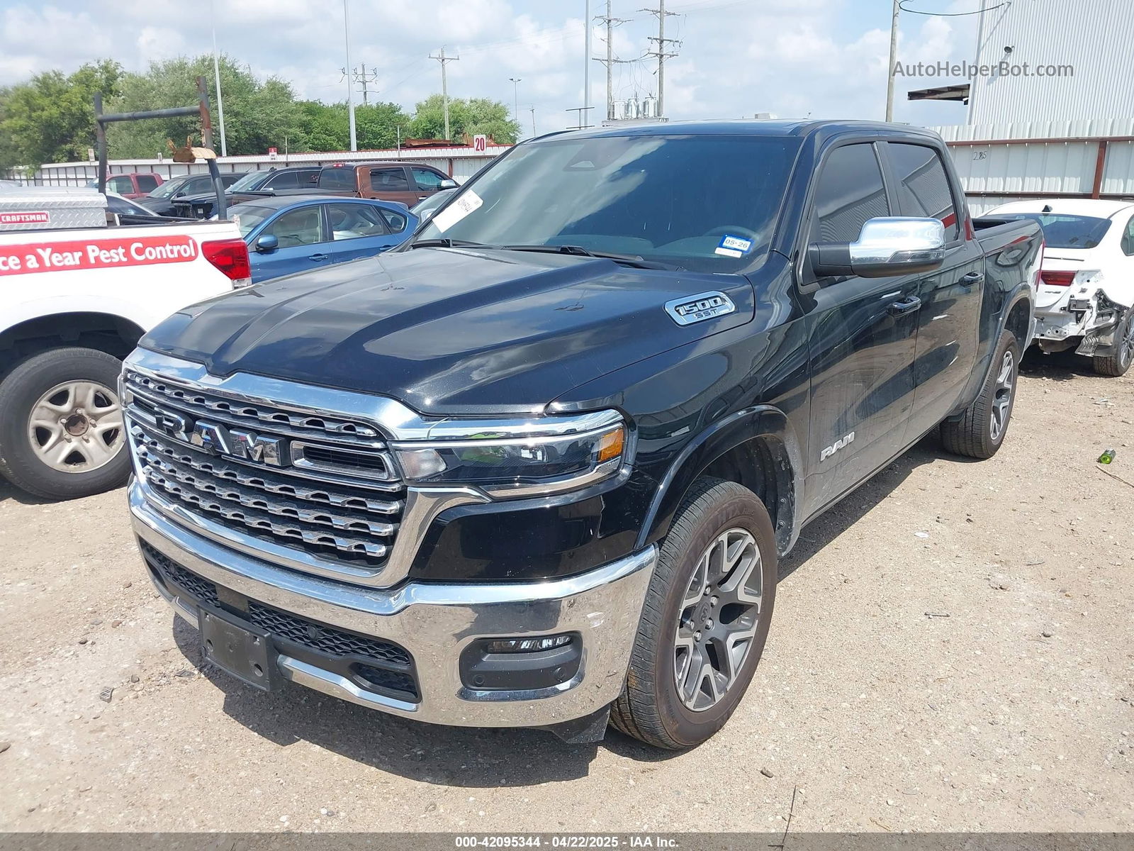 Price & History 2025 Ram 1500 Laramie 4x4 5'7 Box 3.0l I-6 Di, Dohc, Vvt, Turbo, 420hp vin ...