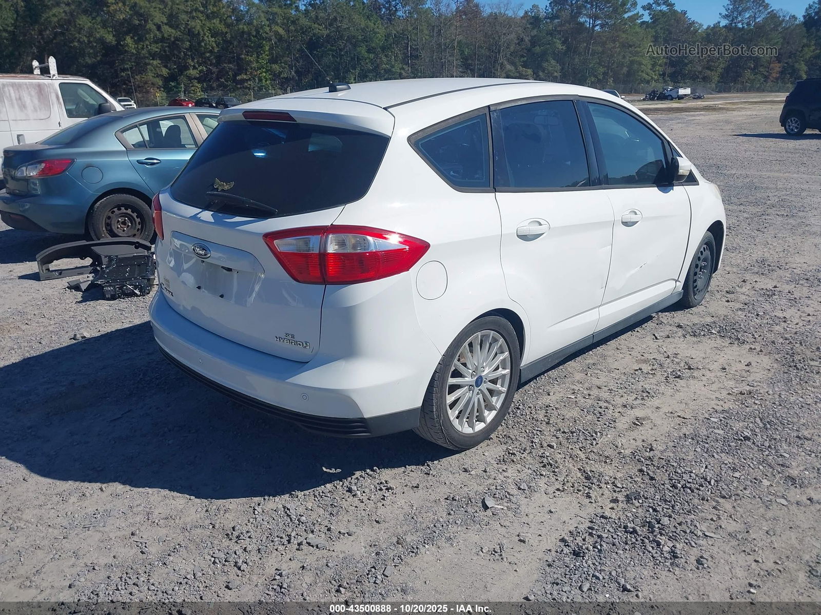 Price & History 2013 Ford C-max Hybrid Se 2.0l I-4 Dohc, Vvt, 141hp vin ...