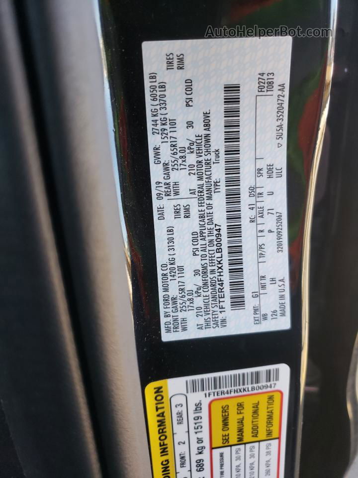 Price & History 2019 Ford Ranger Xl 2.3l 4 vin: 1FTER4FHXKLB00947 ...