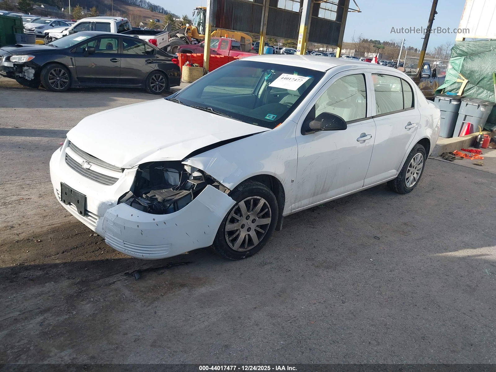 Price & History 2009 Chevrolet Cobalt Ls 2.2l I-4 Dohc, Vvt, 155hp vin ...