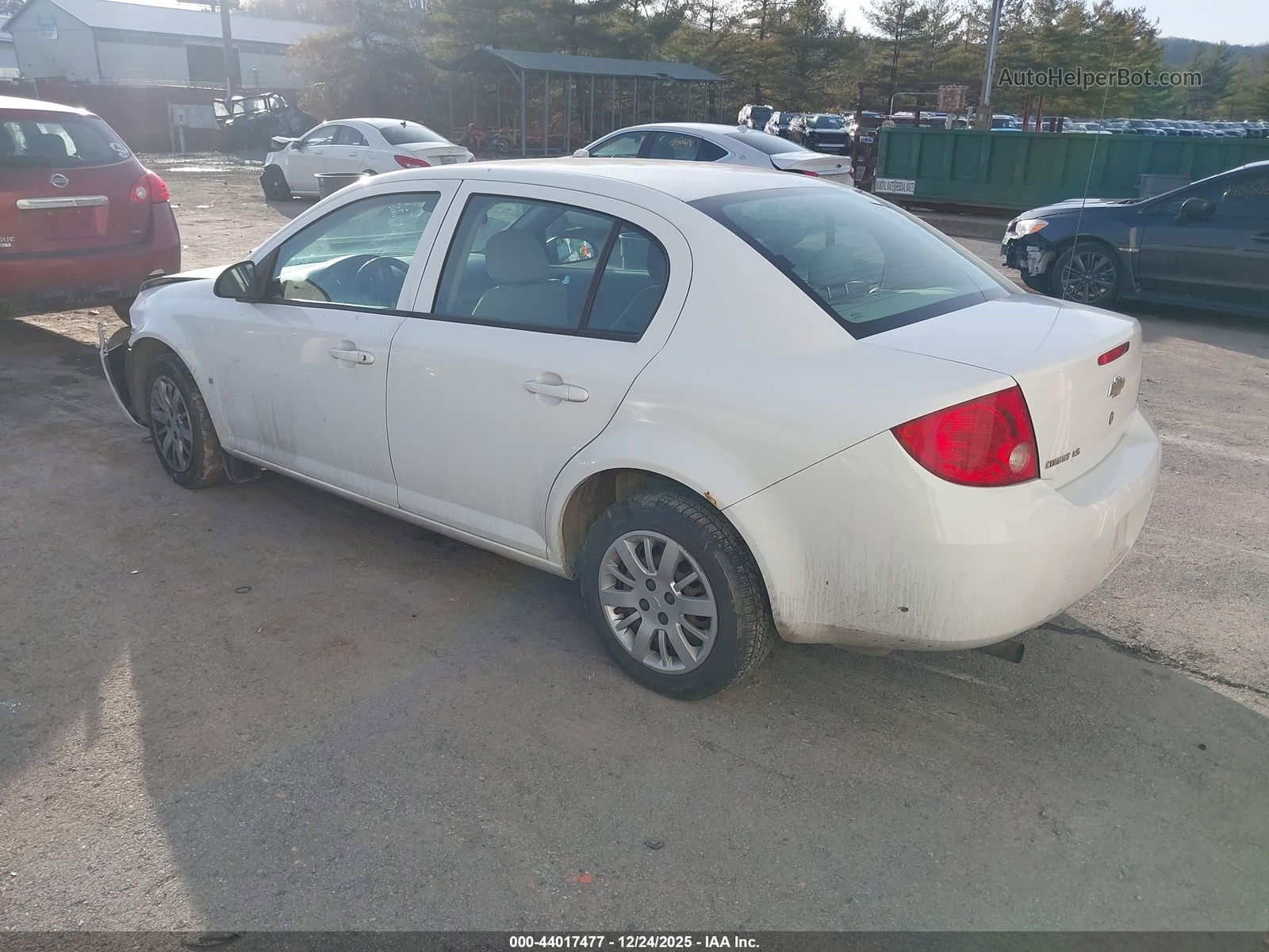 Price & History 2009 Chevrolet Cobalt Ls 2.2l I-4 Dohc, Vvt, 155hp vin ...