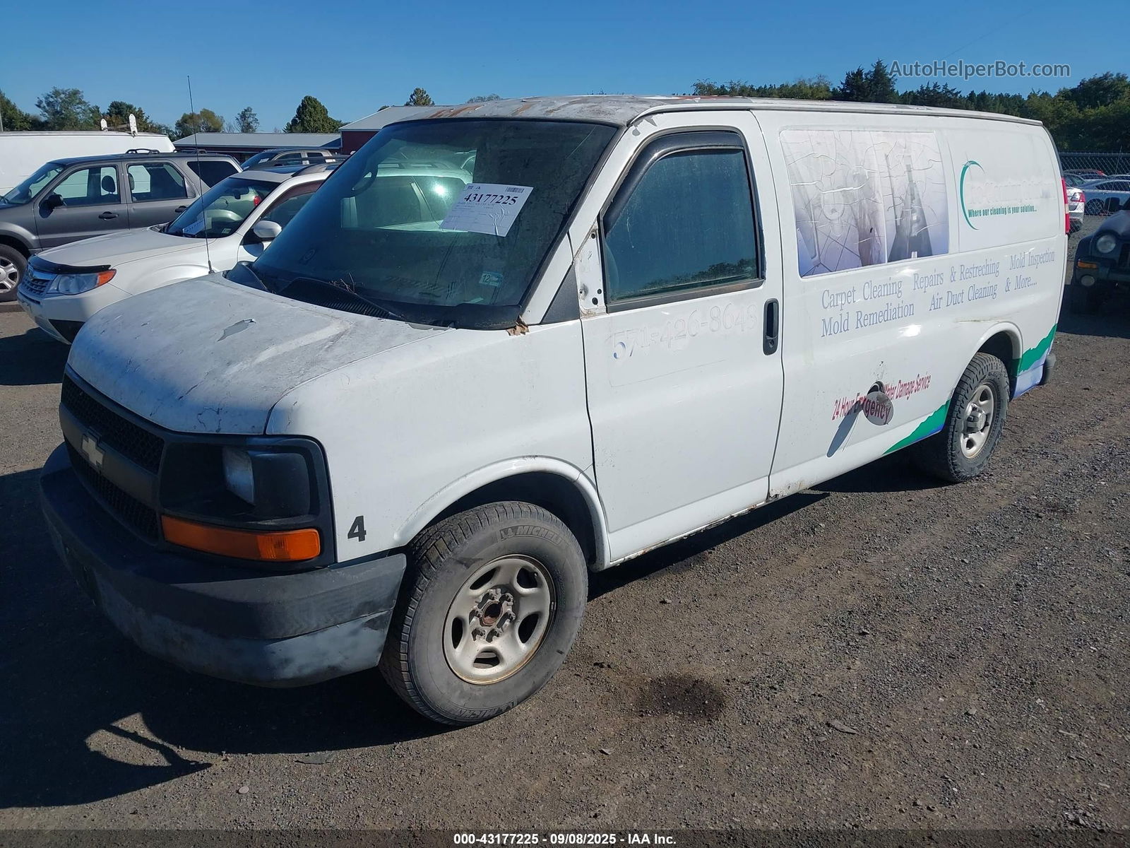 Price & History 2007 Chevrolet Express Work Van 4.3l V-6 195hp vin ...