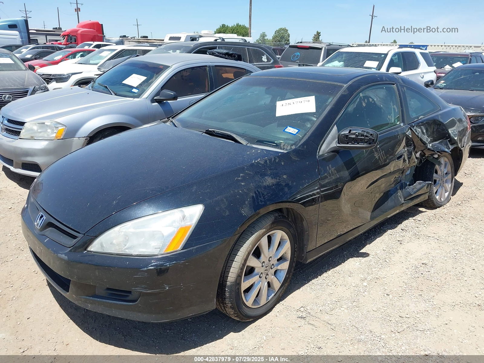 Price & History 2007 Honda Accord 3.0 Ex 3.0l V-6 Vvt, 244hp vin ...
