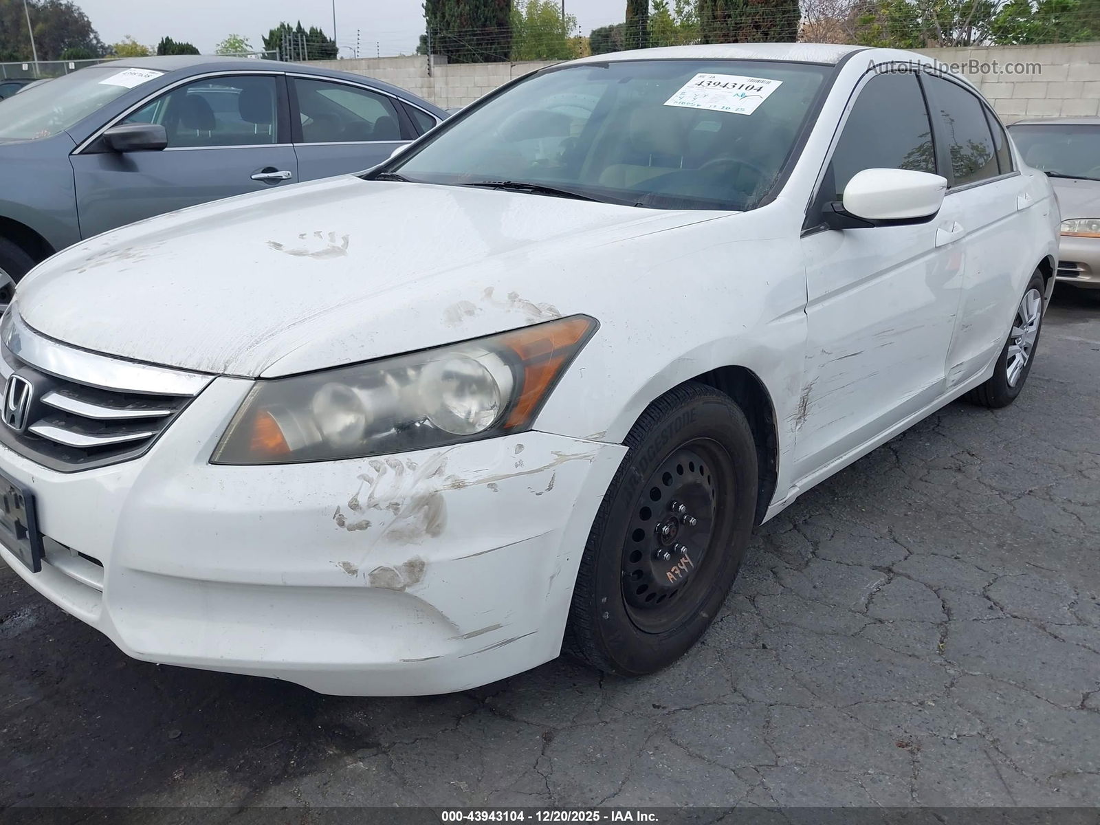 Price & History 2012 Honda Accord 2.4 Lx 2.4l I-4 Dohc, Vvt, 177hp vin ...