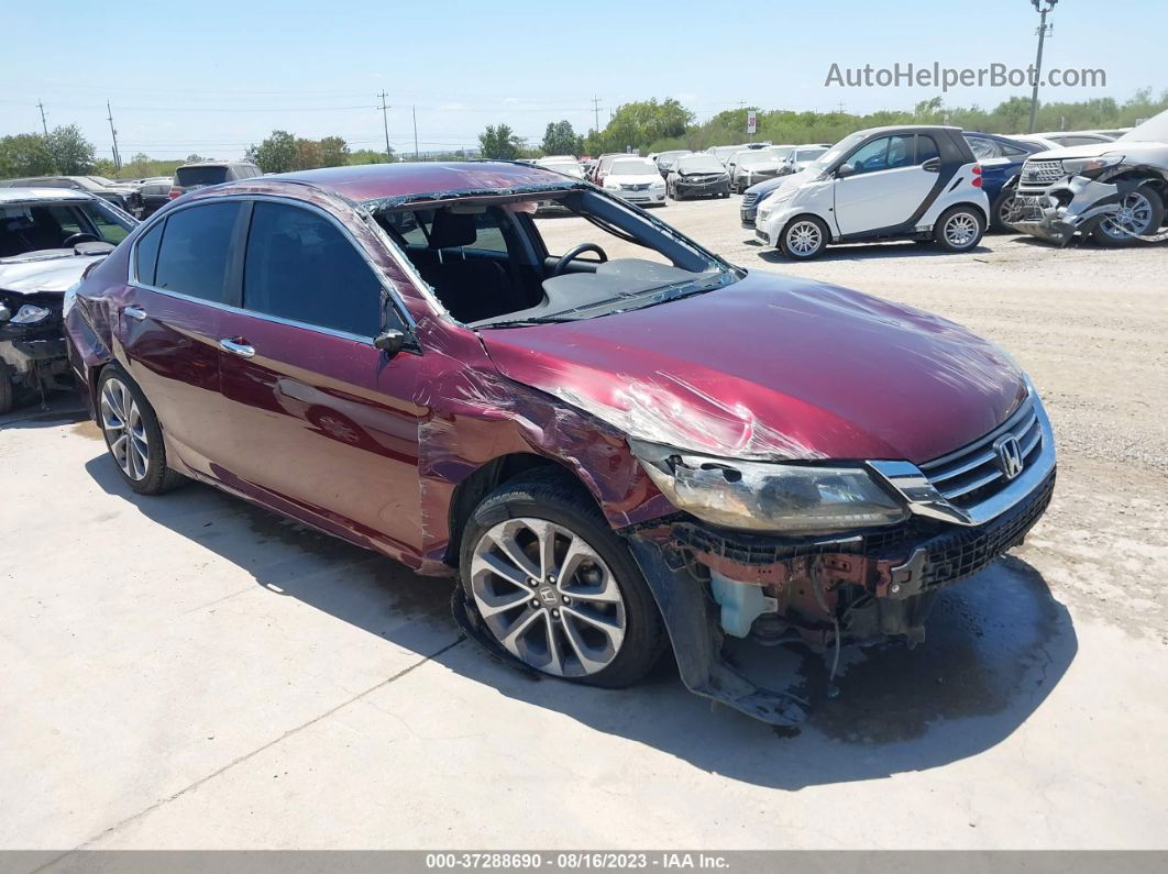 Price & History 2013 Honda Accord Sdn Sport 2.4l Dohc Mpfi 16-valve vin ...