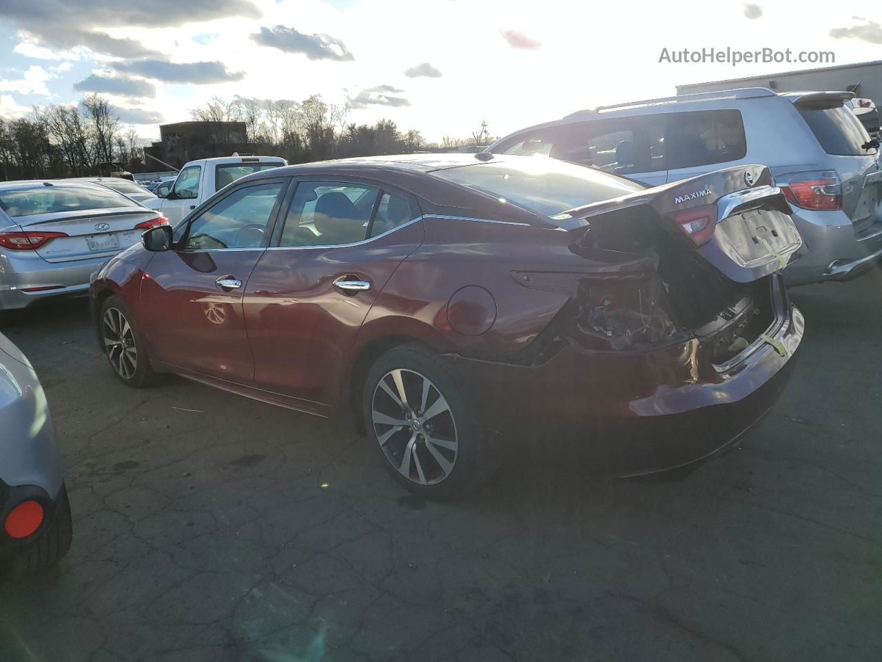 Price & History 2017 Nissan Maxima 3.5s 3.5l 6 vin: 1N4AA6AP2HC384363 | AutoHelperBot