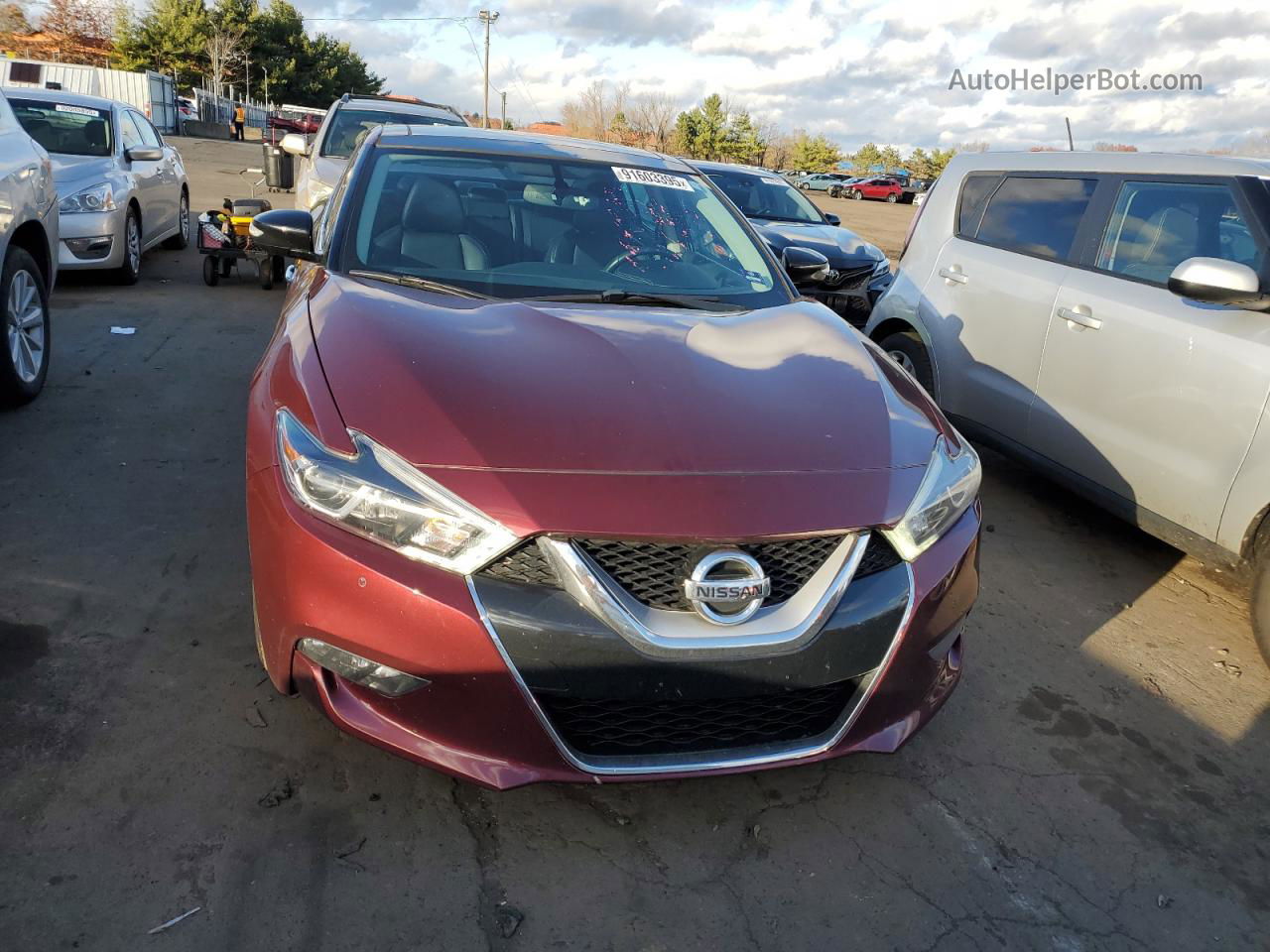 Price & History 2017 Nissan Maxima 3.5s 3.5l 6 vin: 1N4AA6AP2HC384363 | AutoHelperBot