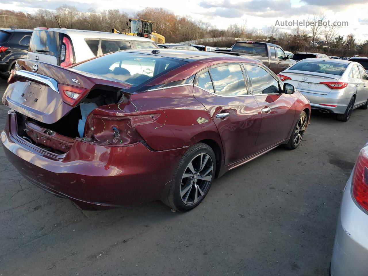 Price & History 2017 Nissan Maxima 3.5s 3.5l 6 vin: 1N4AA6AP2HC384363 | AutoHelperBot