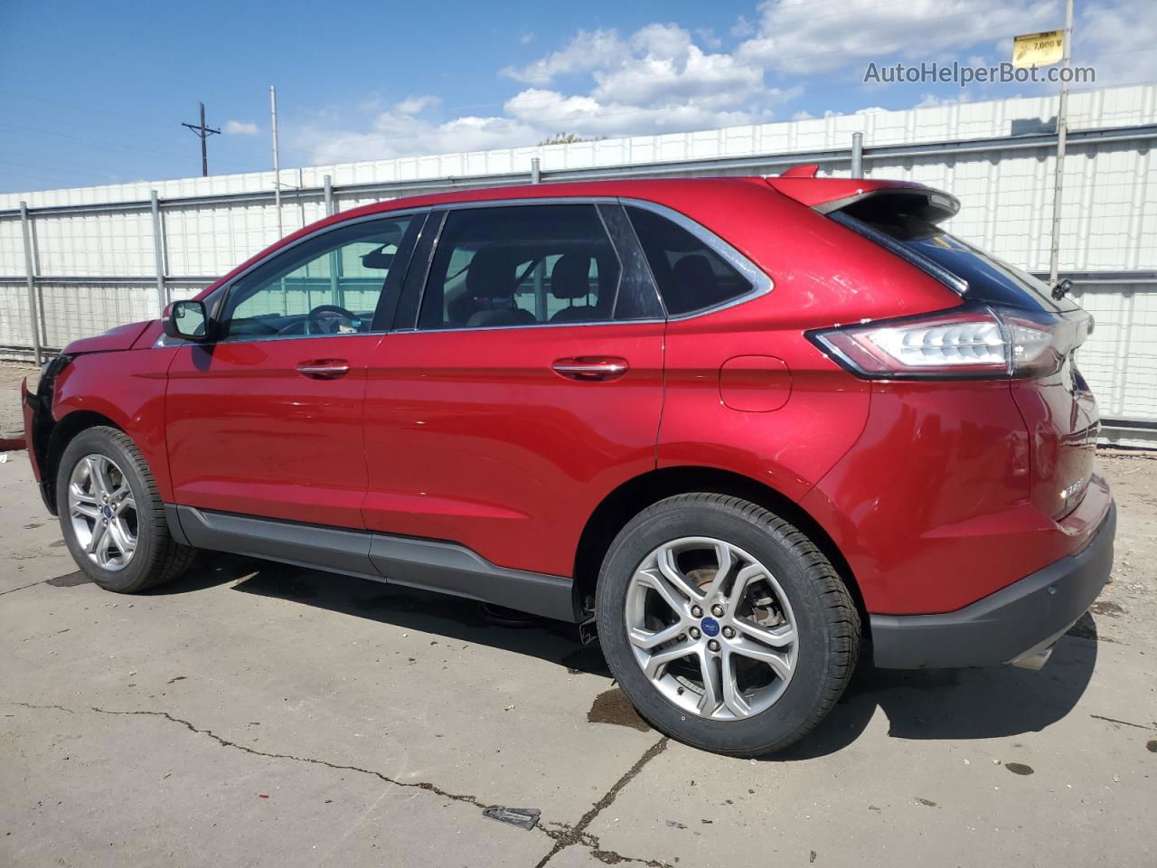 Price & History 2015 Ford Edge Titanium 2.0l 4 vin: 2FMTK4K93FBB03491 ...
