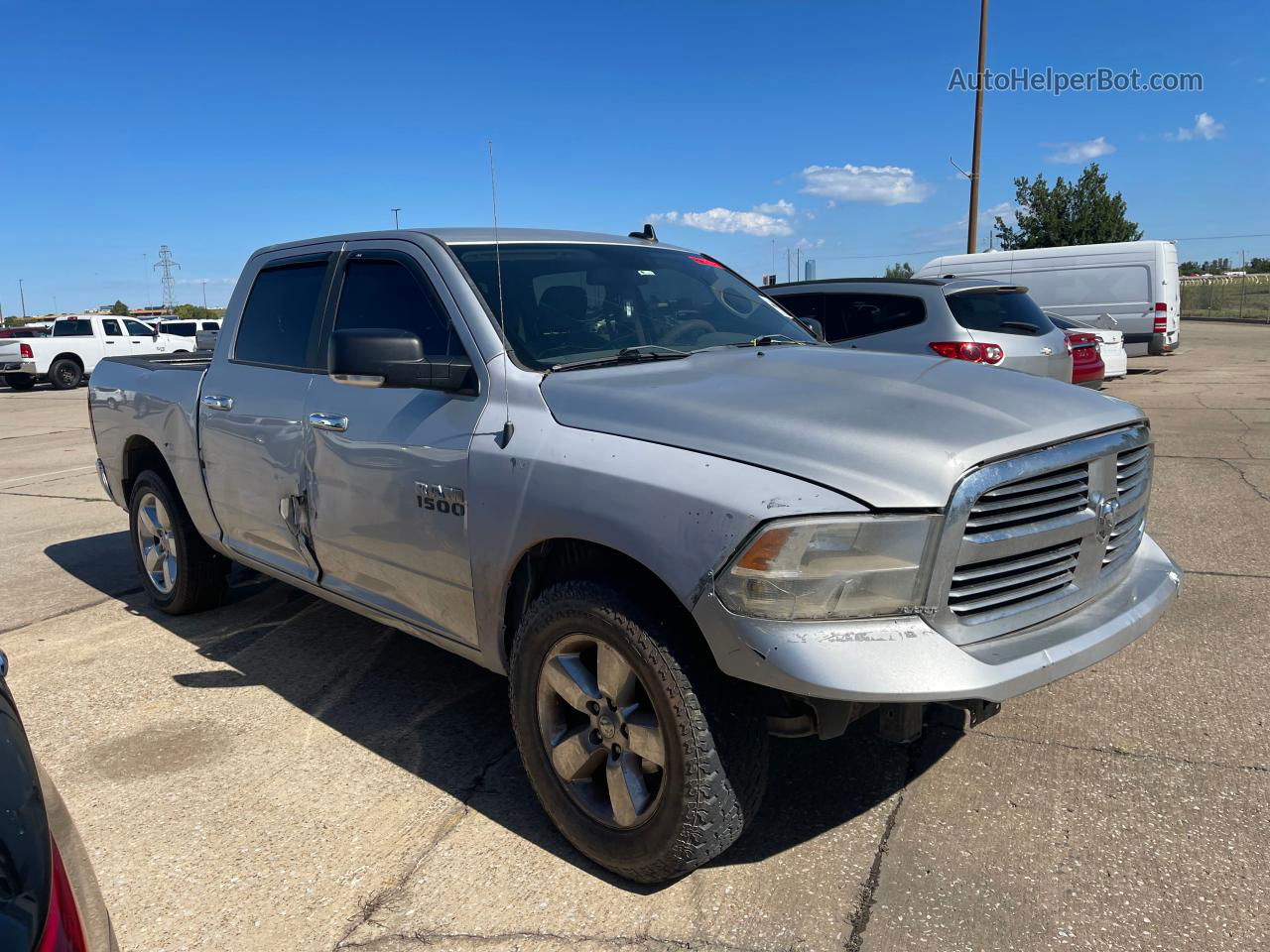 Price & History 2017 Ram 1500 Slt 5.7l 8 vin: 3C6RR7LT1HG508584 ...