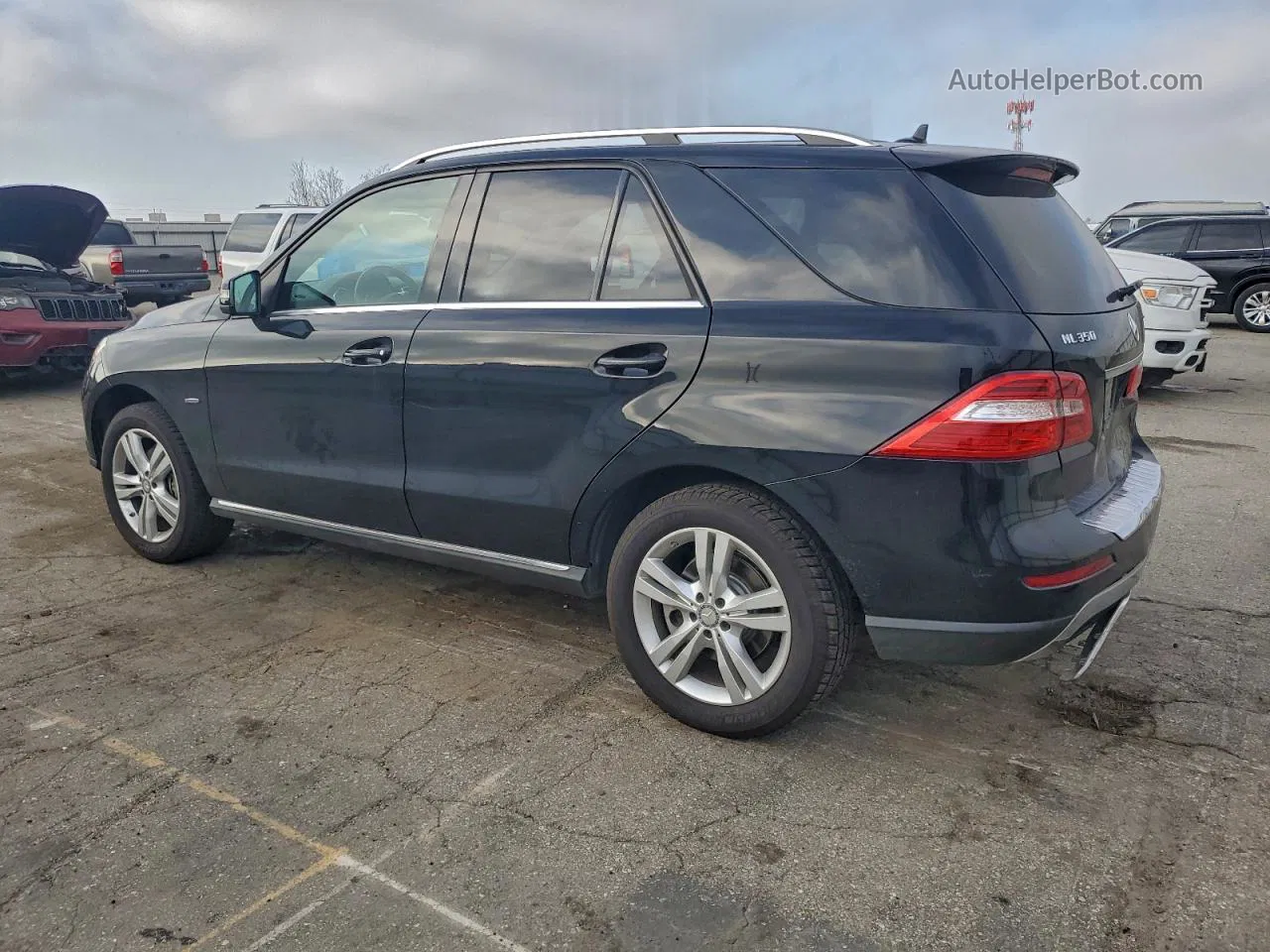 Price & History 2012 Mercedes-benz Ml 350 4matic 3.5l 6 vin ...