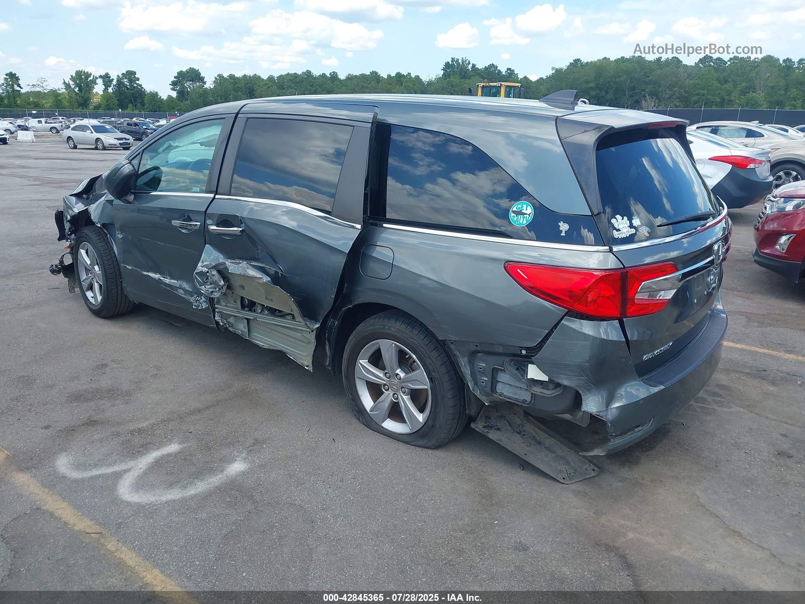 Price & History 2019 Honda Odyssey Ex 3.5l V-6 Di, Vvt, 280hp vin: 5FNRL6H54KB043116 | AutoHelperBot