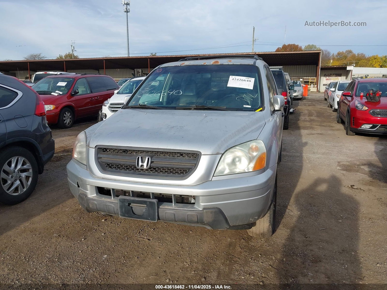 Price & History 2005 Honda Pilot Ex-l 3.5l V-6 Vvt, 255hp vin ...