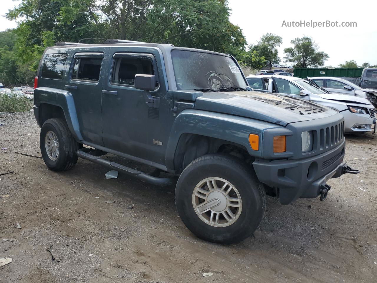 Price & History 2007 Hummer H3 3.7l 5 vin: 5GTDN13EX78106640 ...