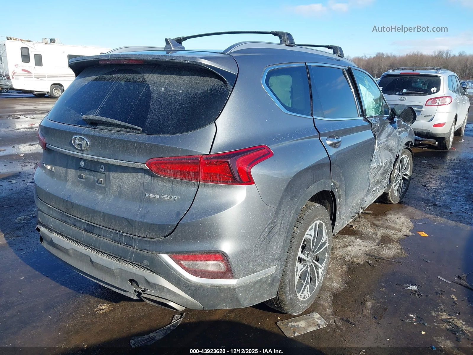 Price & History 2019 Hyundai Santa Fe Limited 2.0t 2.0l I-4 Di, Dohc ...