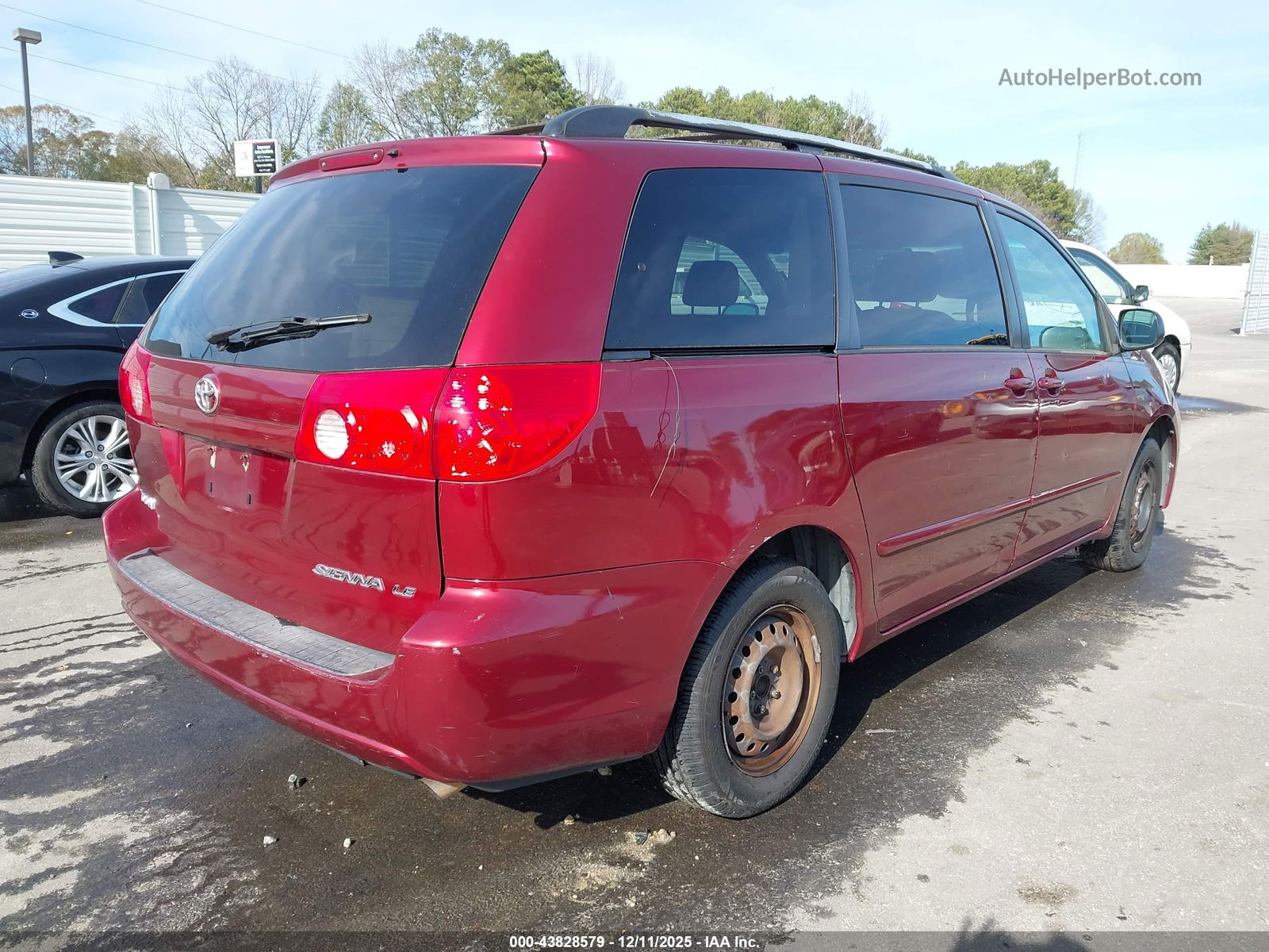 Price & History 2008 Toyota Sienna Le 3.5l V-6 Dohc, Vvt, 266hp vin ...