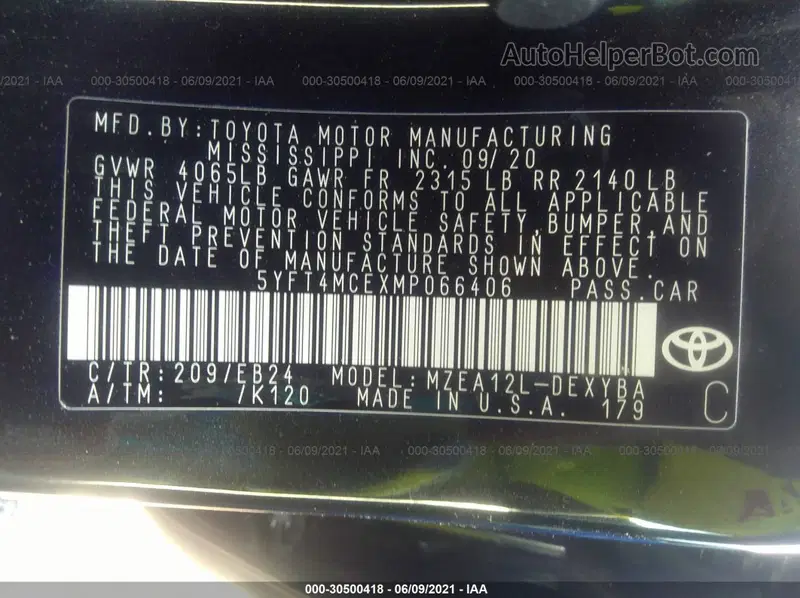 Toyota Corolla Color Codes