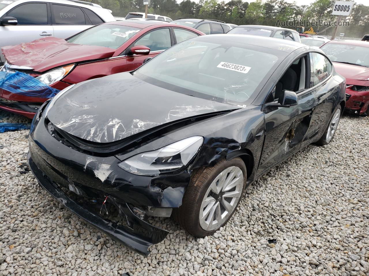 Price & History 2023 Tesla Model 3 vin: 5YJ3E1EA2PF437435 | AutoHelperBot