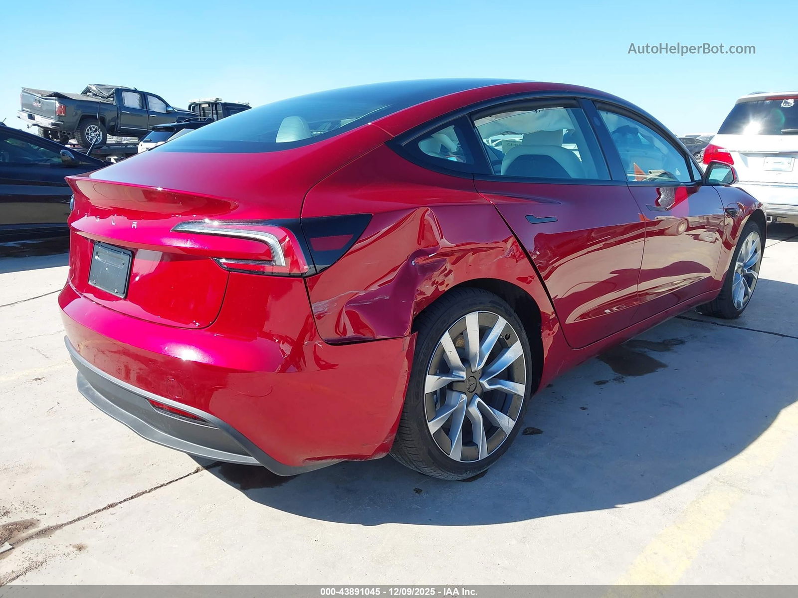 Price & History 2025 Tesla Model 3 Long Range Rear-wheel Drive/standard ...