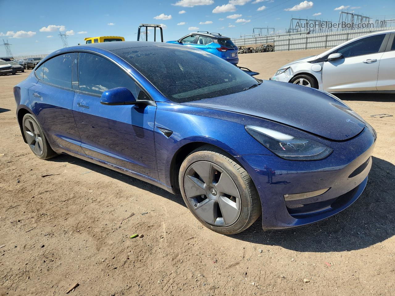 Price & History 2022 Tesla Model 3 vin: 5YJ3E1EB3NF159960 | AutoHelperBot