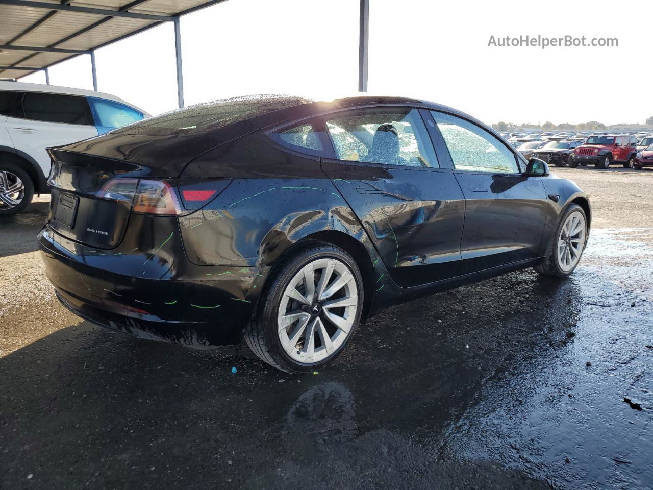 Price & History 2022 Tesla Model 3 vin: 5YJ3E1EB7NF287747 | AutoHelperBot