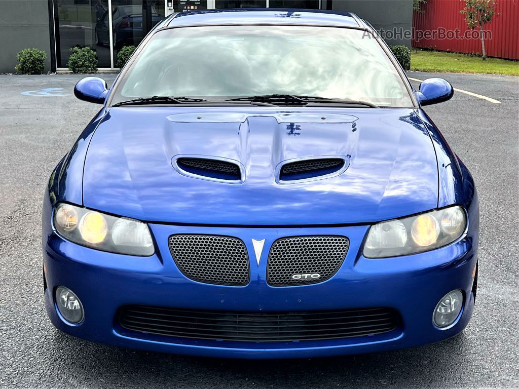Price & History 2005 Pontiac Gto 6.0l V8 Sfi Aluminum 400 Hp vin ...