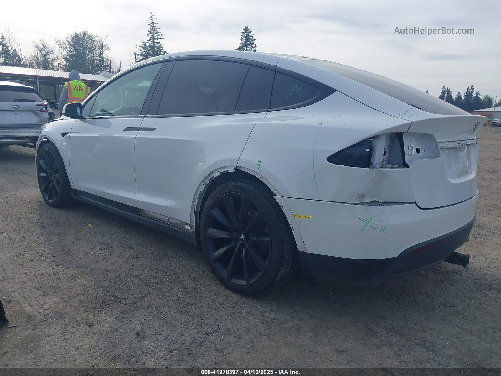 Price & History 2022 Tesla Model X Dual Motor All-wheel Drive vin ...