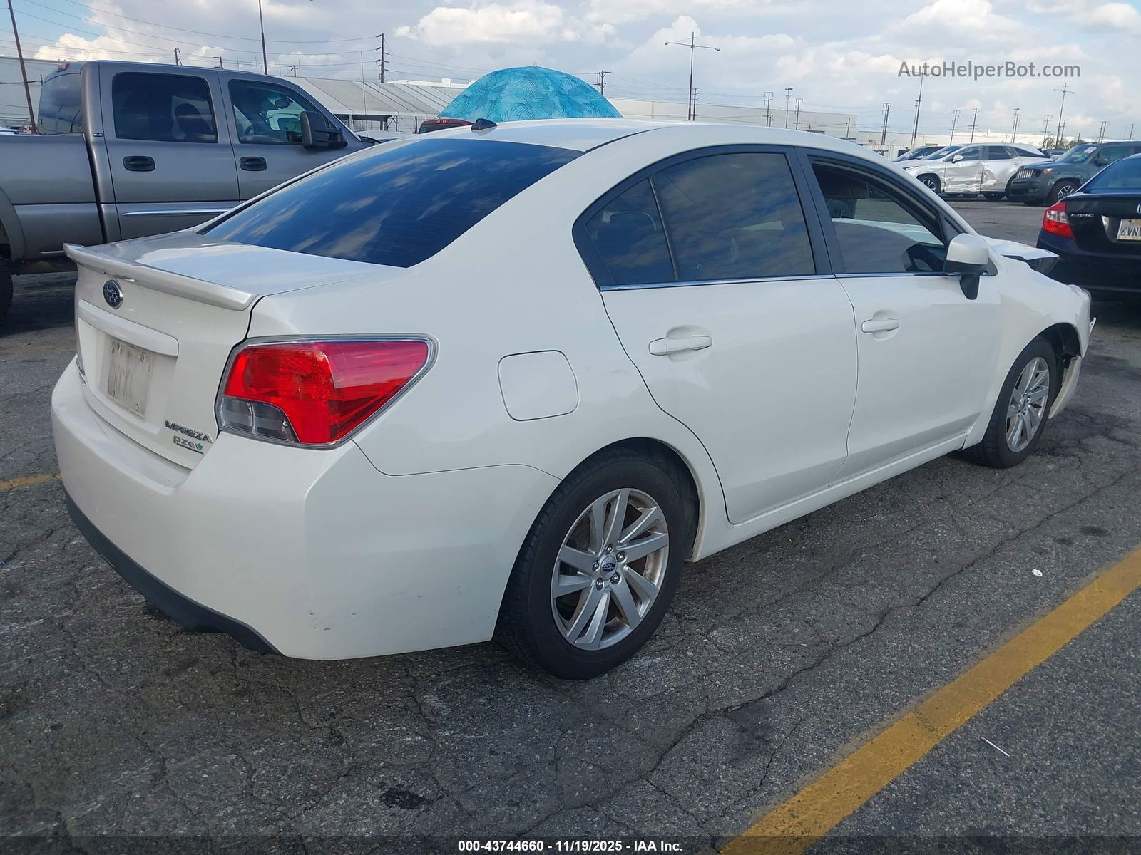 Price & History 2015 Subaru Impreza 2.0i Premium 2.0l H-4 Dohc, Vvt ...