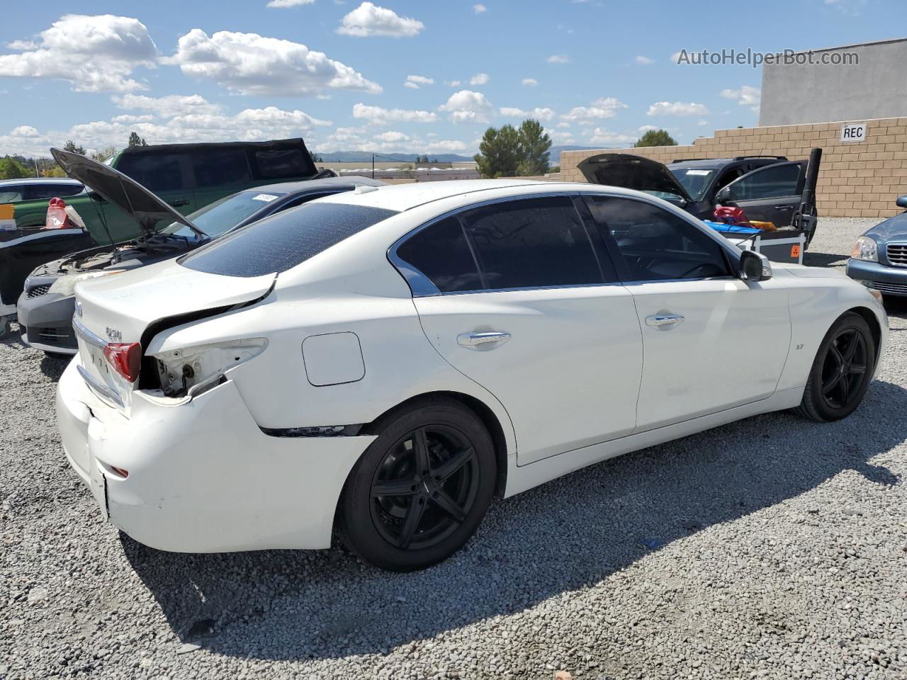 Price & History 2015 Infiniti Q50 Base 3.7l 6 vin: JN1BV7AP3FM354887 ...