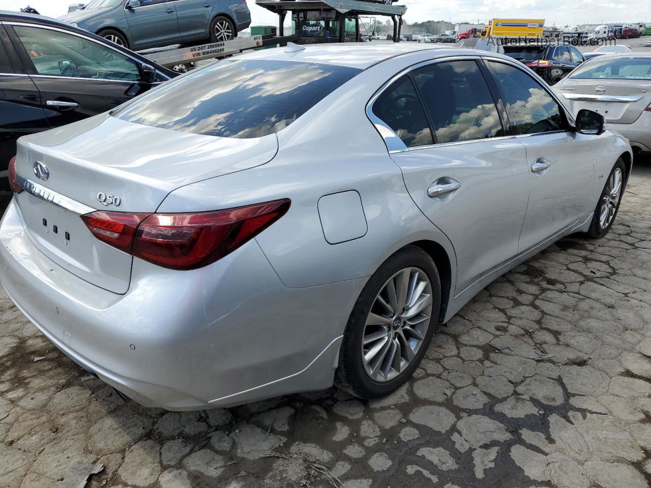 Price & History 2018 Infiniti Q50 Luxe 3.0l 6 vin: JN1EV7AP1JM354036 ...