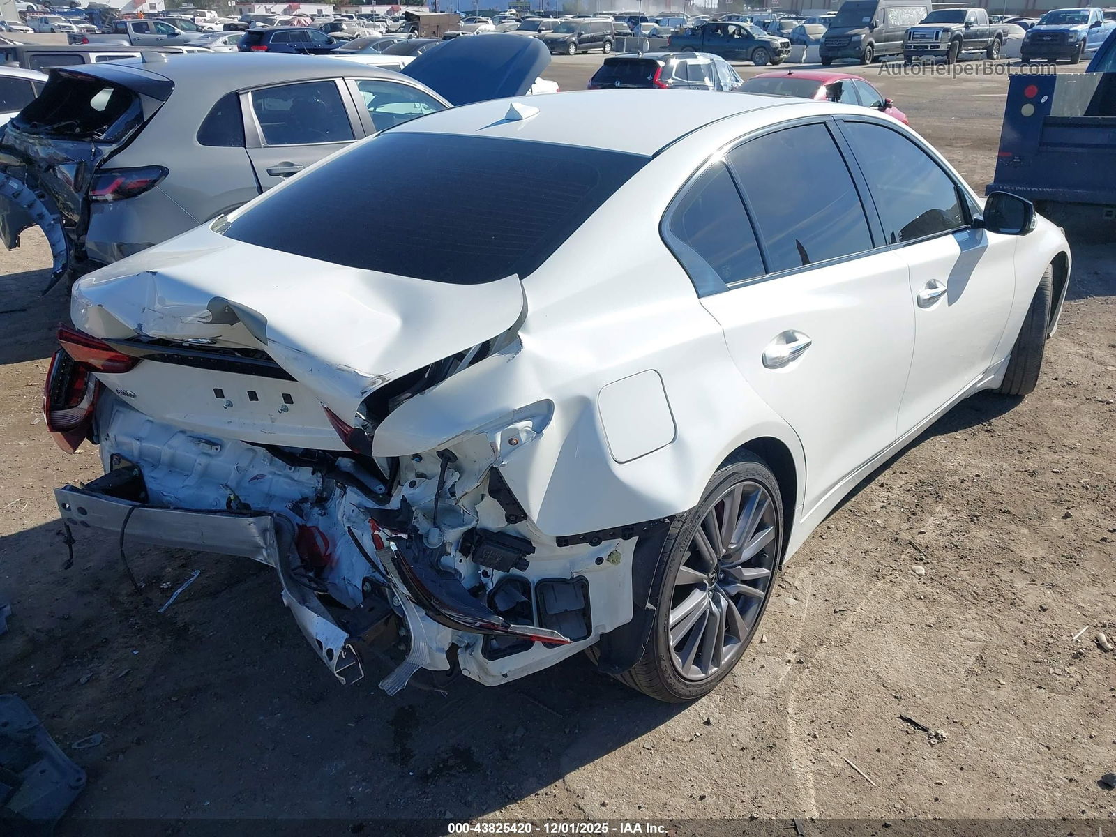 Price & History 2022 Infiniti Q50 Red Sport 400 Awd 3.0l V-6 Di, Dohc ...