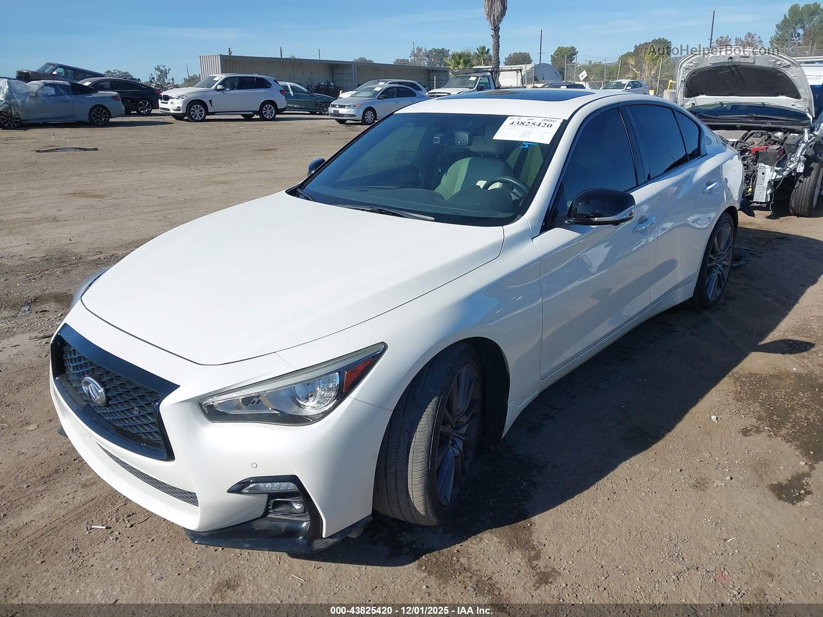 Price & History 2022 Infiniti Q50 Red Sport 400 Awd 3.0l V-6 Di, Dohc ...
