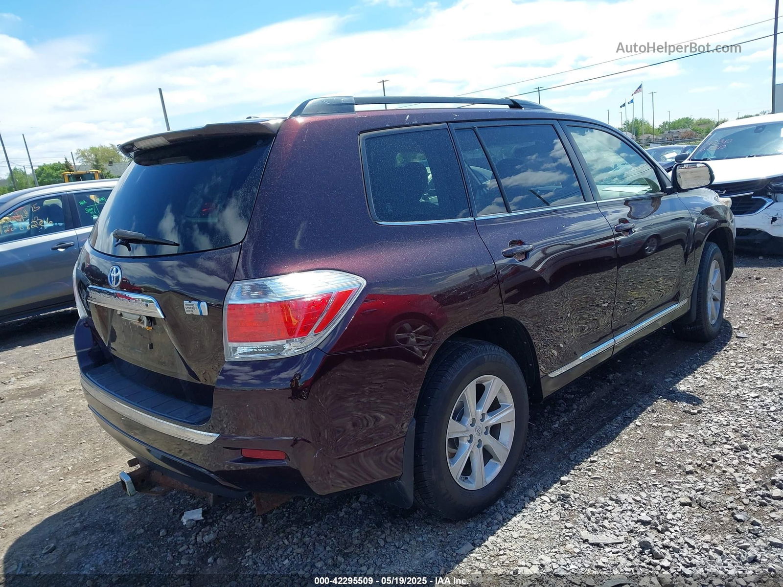 Price & History 2012 Toyota Highlander Hybrid Base V6 3.5l V-6 Dohc ...