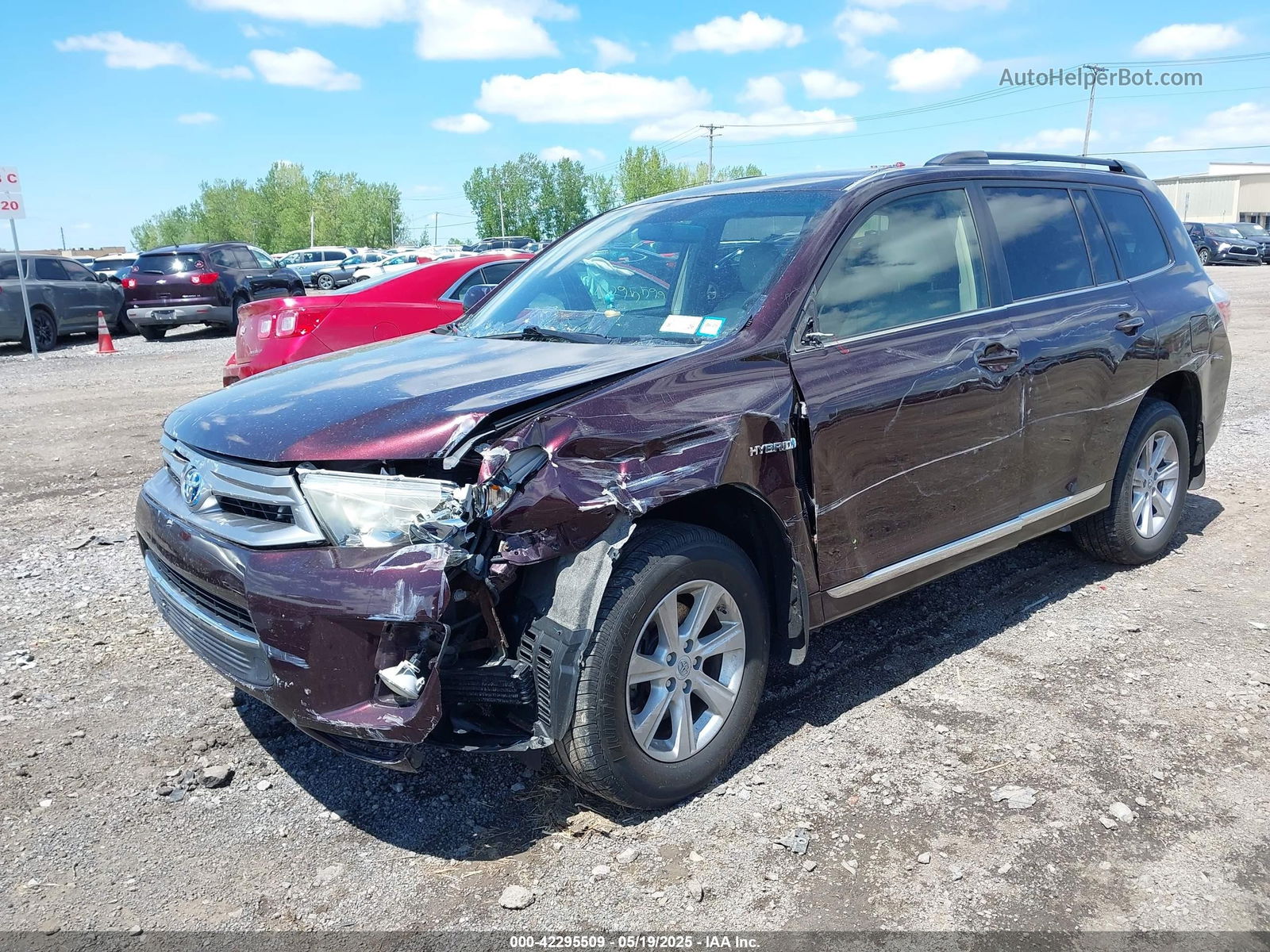 Price & History 2012 Toyota Highlander Hybrid Base V6 3.5l V-6 Dohc ...