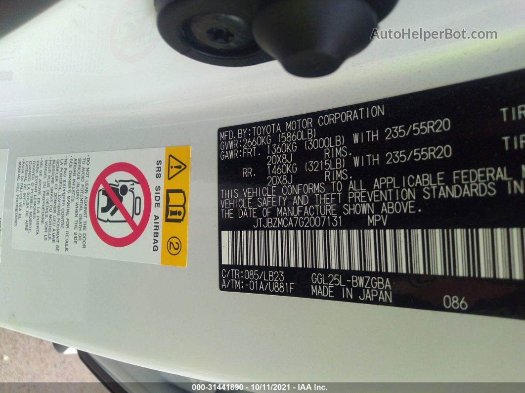 Price & History 2016 Lexus Rx 350 3.5l V6 Dohc 24v Vvt-iw vin ...