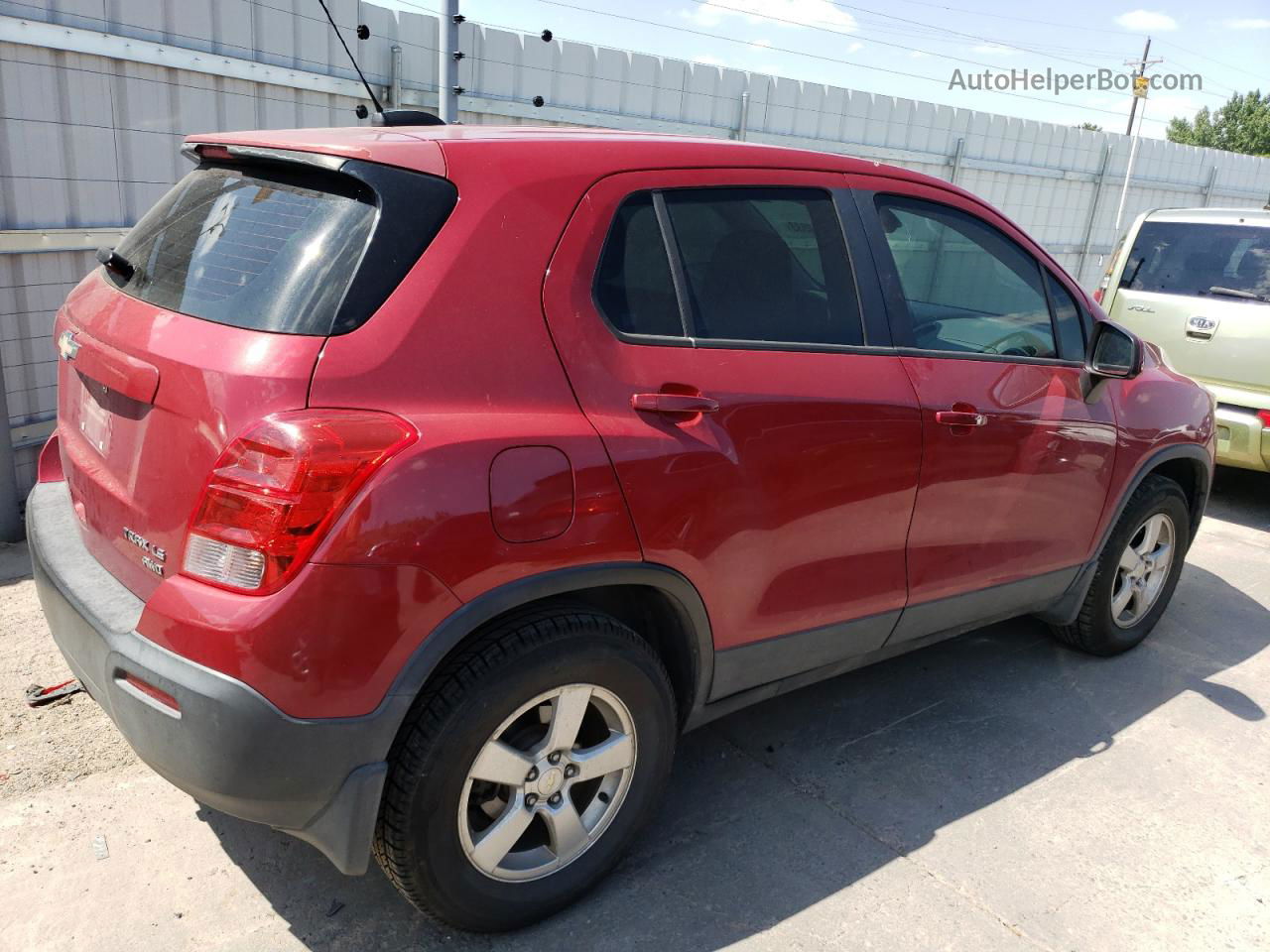 Price & History 2015 Chevrolet Trax 1ls 1.4l 4 vin: KL7CJPSB7FB126822 ...