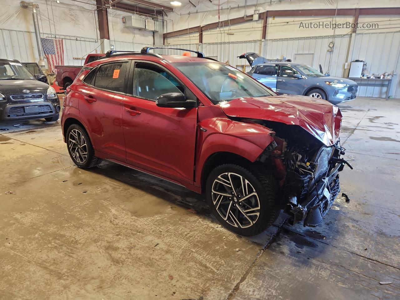 Price & History 2022 Hyundai Kona N Line 1.6l 4 vin: KM8K3CA35NU863382 ...