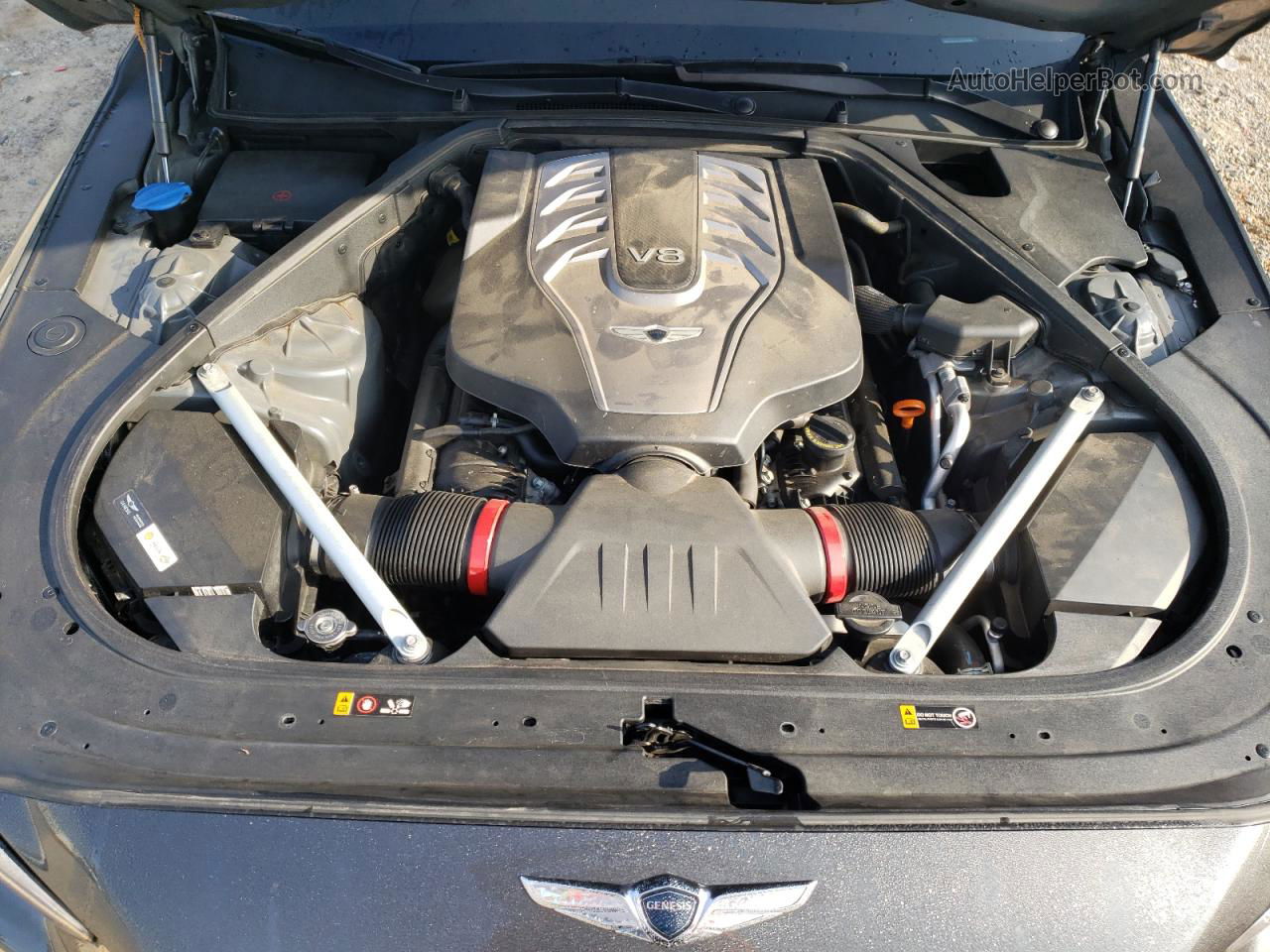 Price & History 2018 Genesis G90 Ultimate 5.0l 8 vin: KMHG54JH8JU047004 | AutoHelperBot