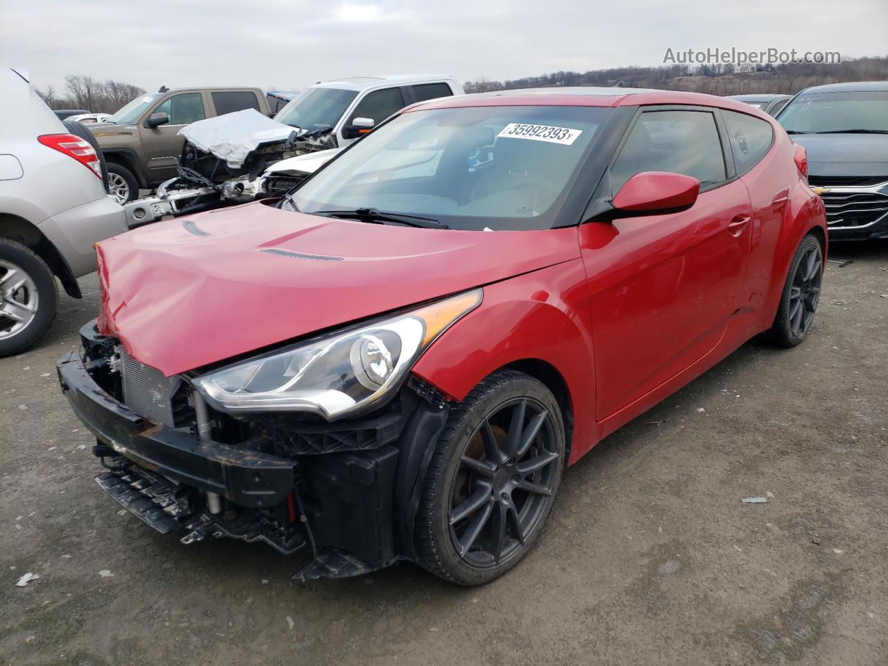 Price & History 2013 Hyundai Veloster 1.6l 4 vin: KMHTC6AD6DU154795 ...