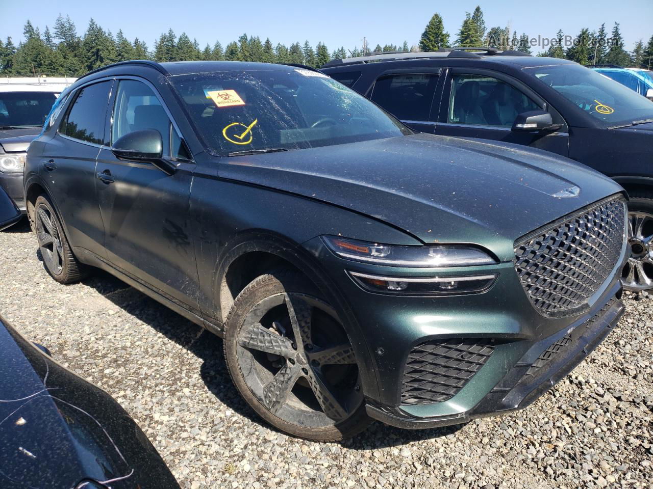 Price & History 2022 Genesis Gv70 Base 2.5l 4 vin: KMUMADTB1NU013937 ...