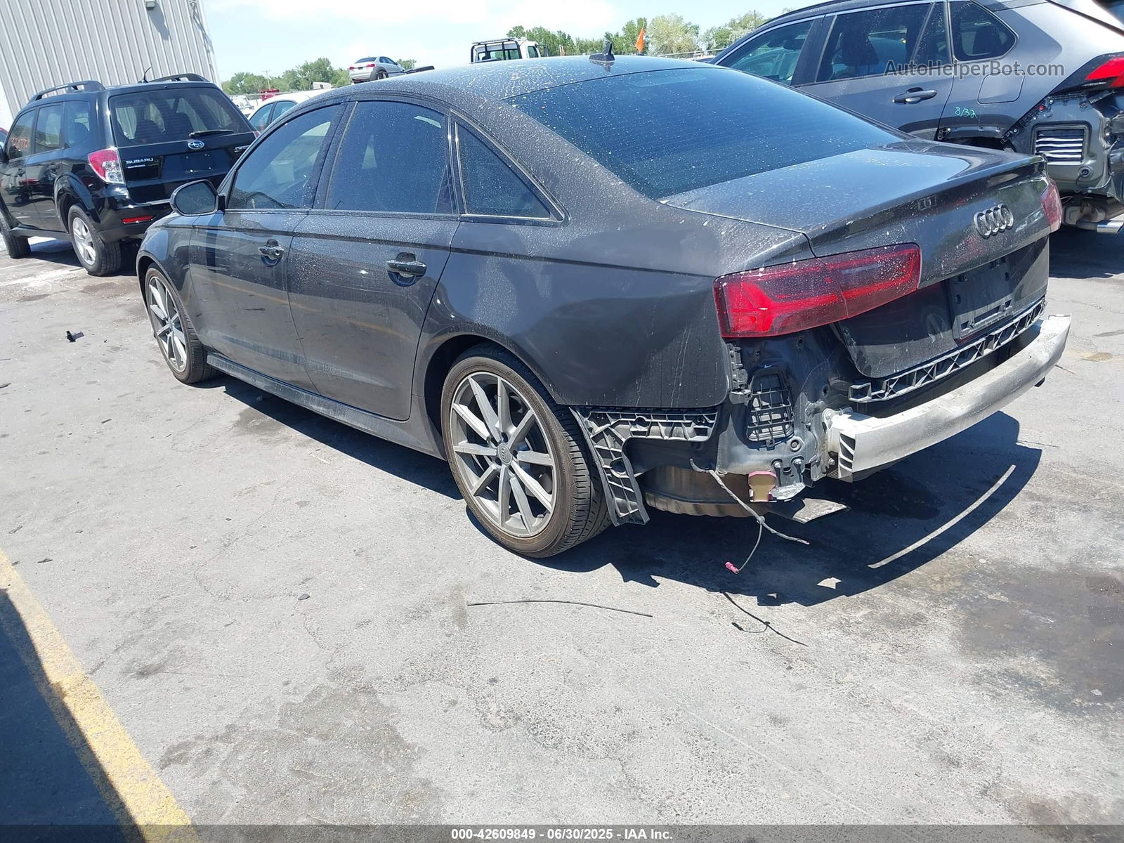 Price & History 2017 Audi A6 2.0t Premium 2.0l I-4 Di, Dohc, Vvt, Turbo, 252hp vin ...