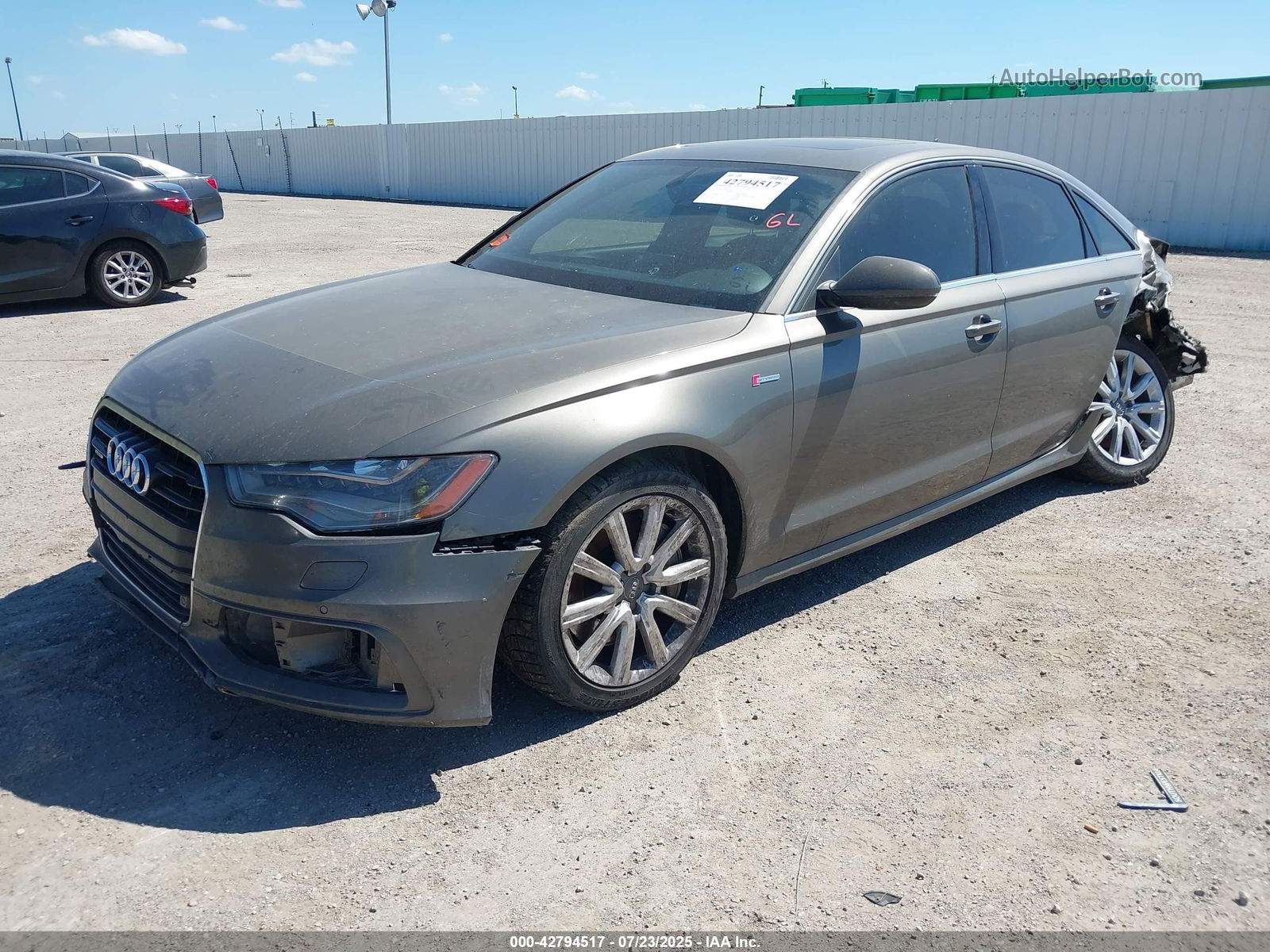 Price & History 2013 Audi A6 3.0t Premium 3.0l V-6 Di, Dohc, Vvt, Supercharger, 310hp vin ...