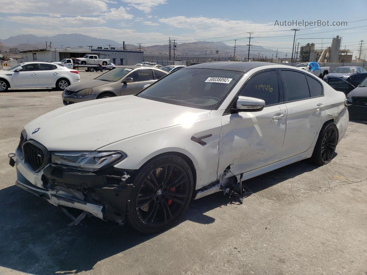 Price & History 2021 Bmw M5 4.4l 8 vin: WBS83CH03MCF77637 | AutoHelperBot