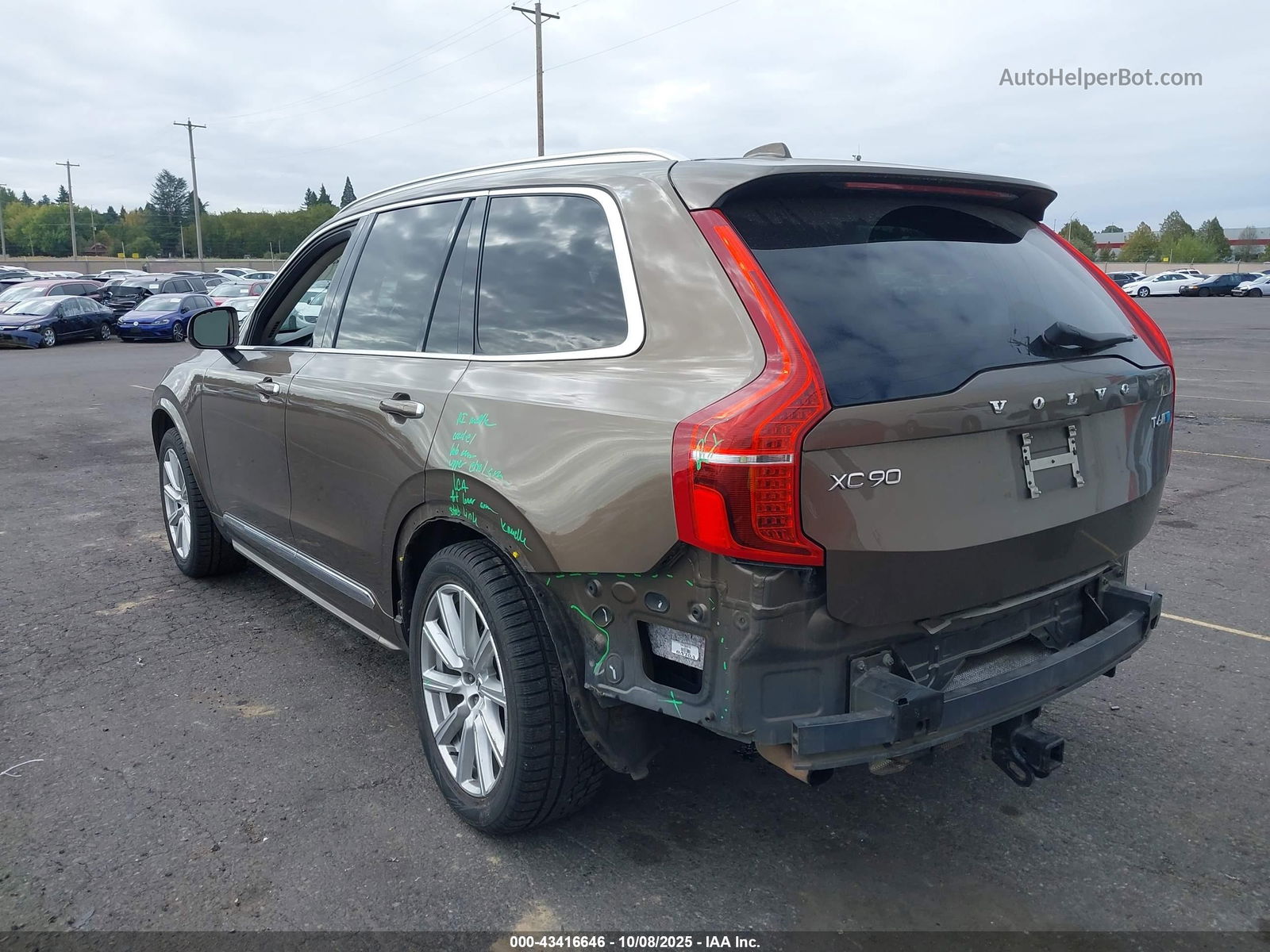Price & History 2016 Volvo Xc90 T6 Inscription 2.0l I-4 Di, Dohc, Vvt ...