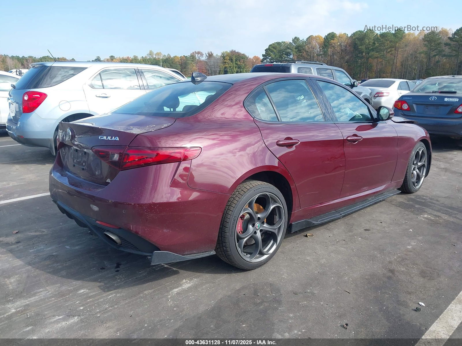 Price & History 2019 Alfa Romeo Giulia Ti Sport Awd 2.0l I-4 Di, Vvt ...